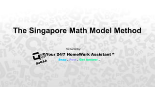 Singapore Math Model Method | PPTX