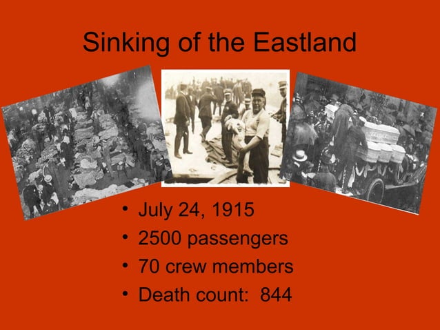The sinking of the eastland | PPT | Cruises | Travel Type