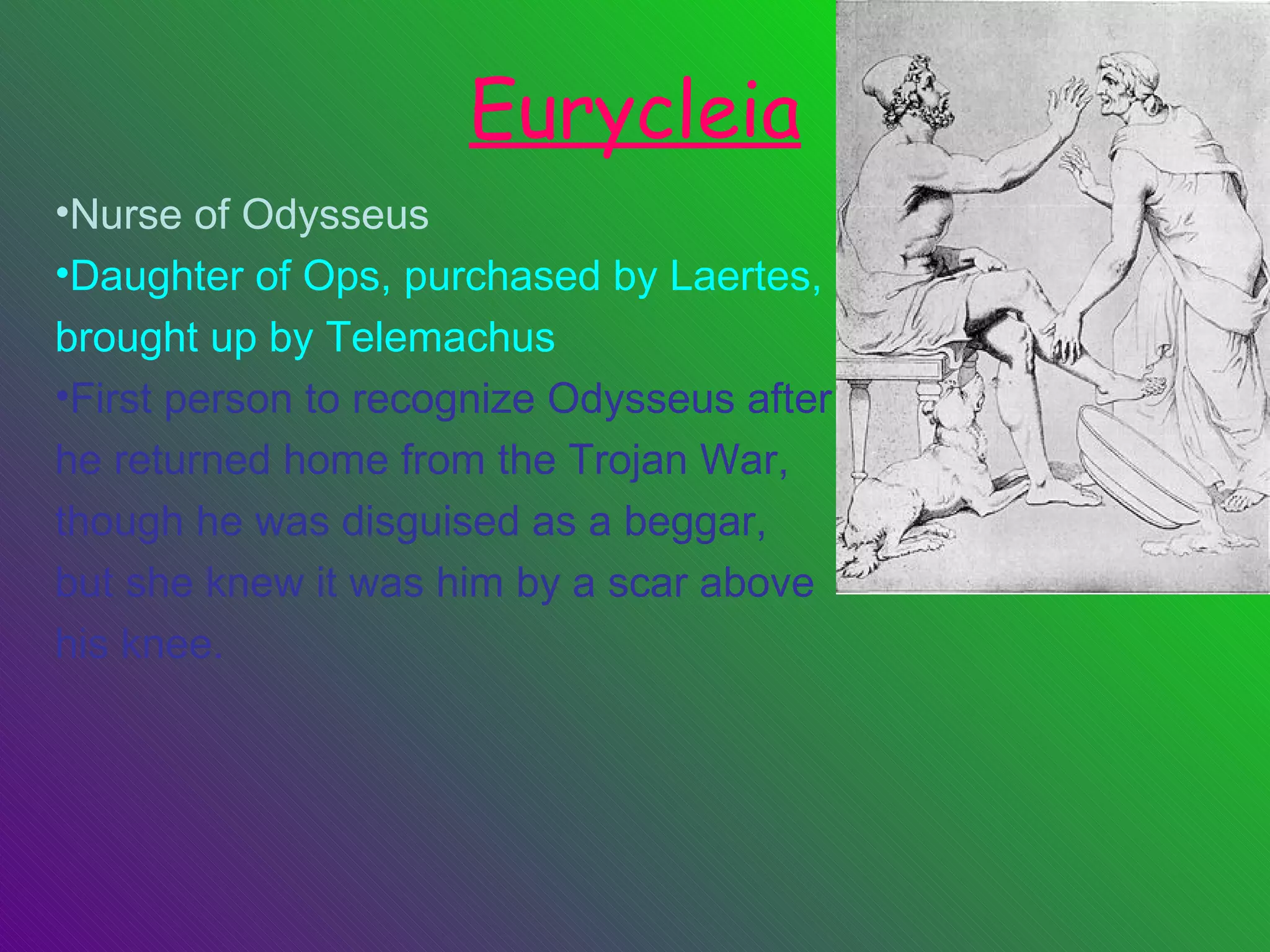 Eurycleia Chloe Hayes | PPT