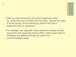 Thesis | PPTX | Education
