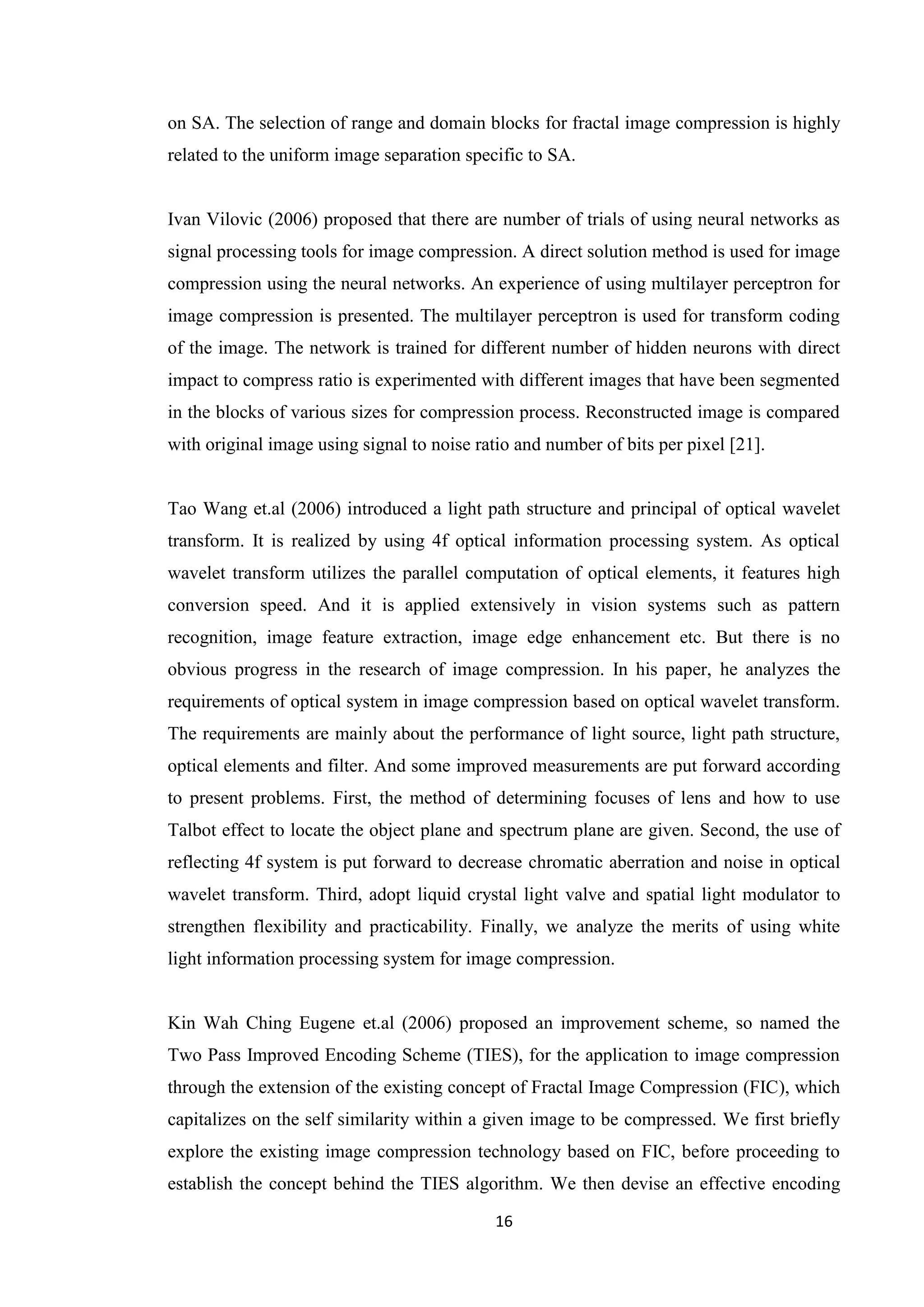 Thesis on Image compression by Manish Myst | DOCX | Computer Networking ...