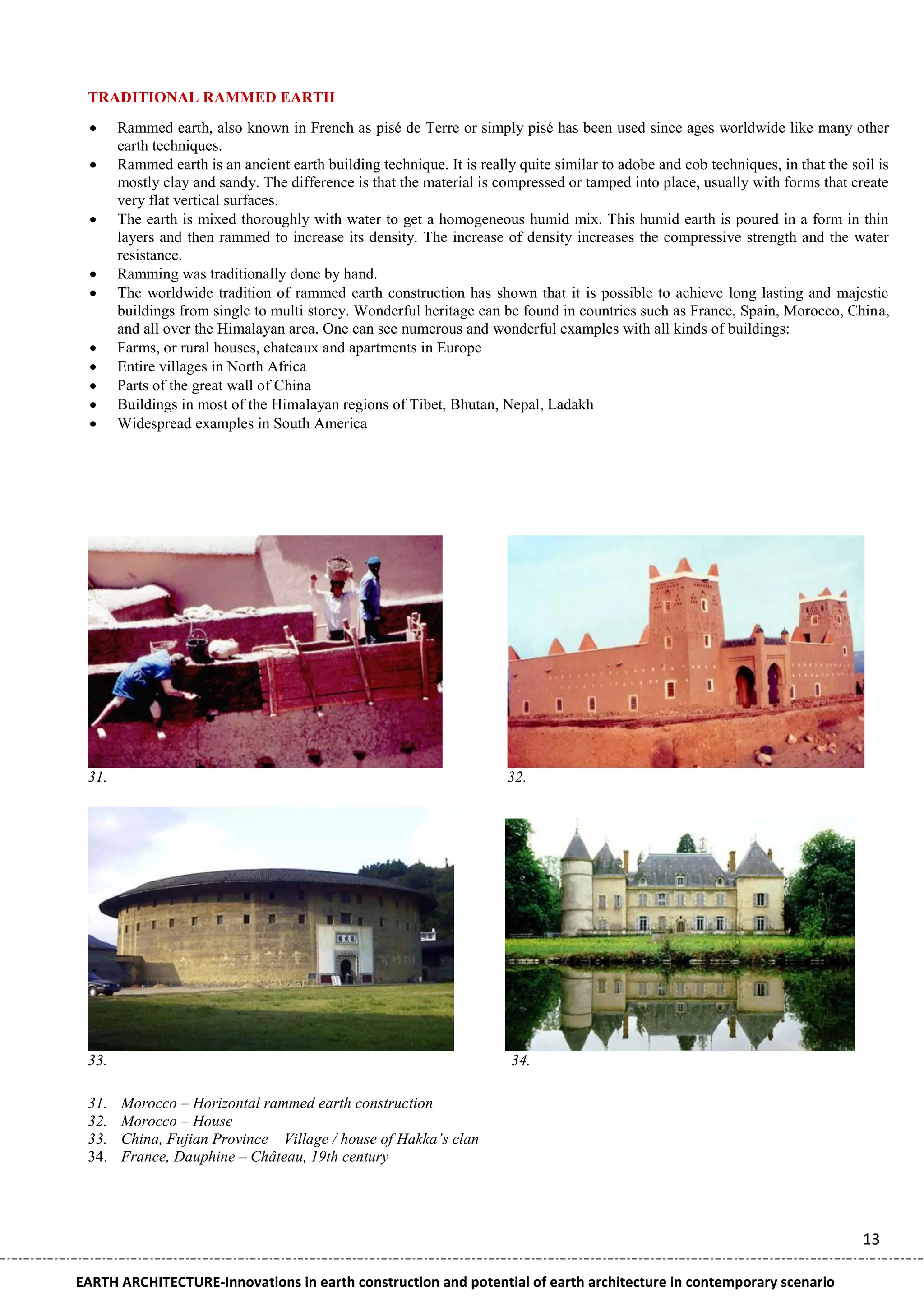 Thesis on earth architecture | PDF