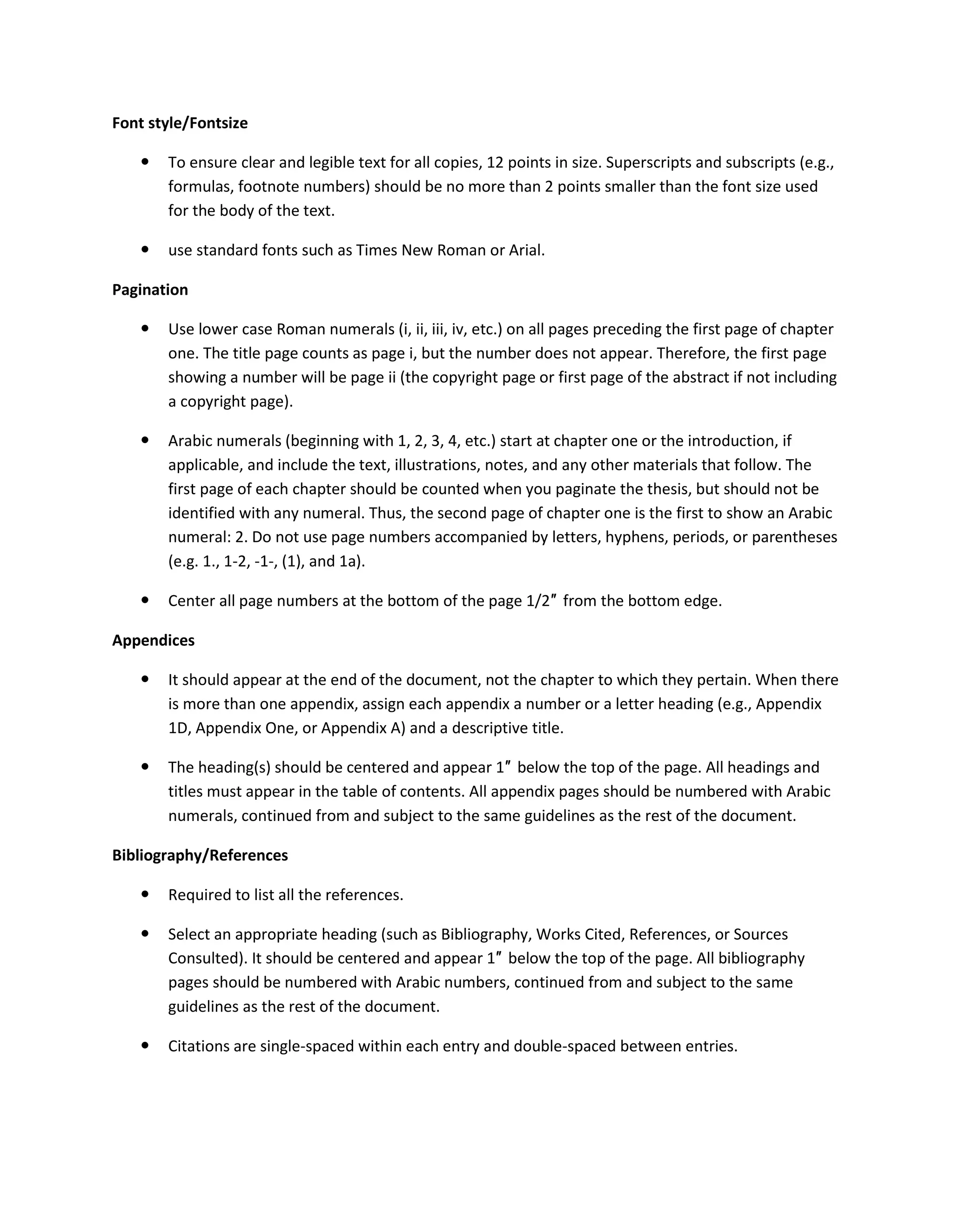 How to make title of a Thesis | DOCX
