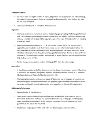How to make title of a Thesis | DOCX | Technology & Computing