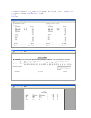 Thesis in Computerized Payroll System for Brangay Hall, Dita | PDF