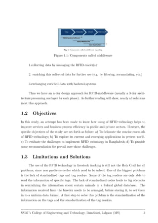 Seminar Report on RFID Based Trackin System | PDF