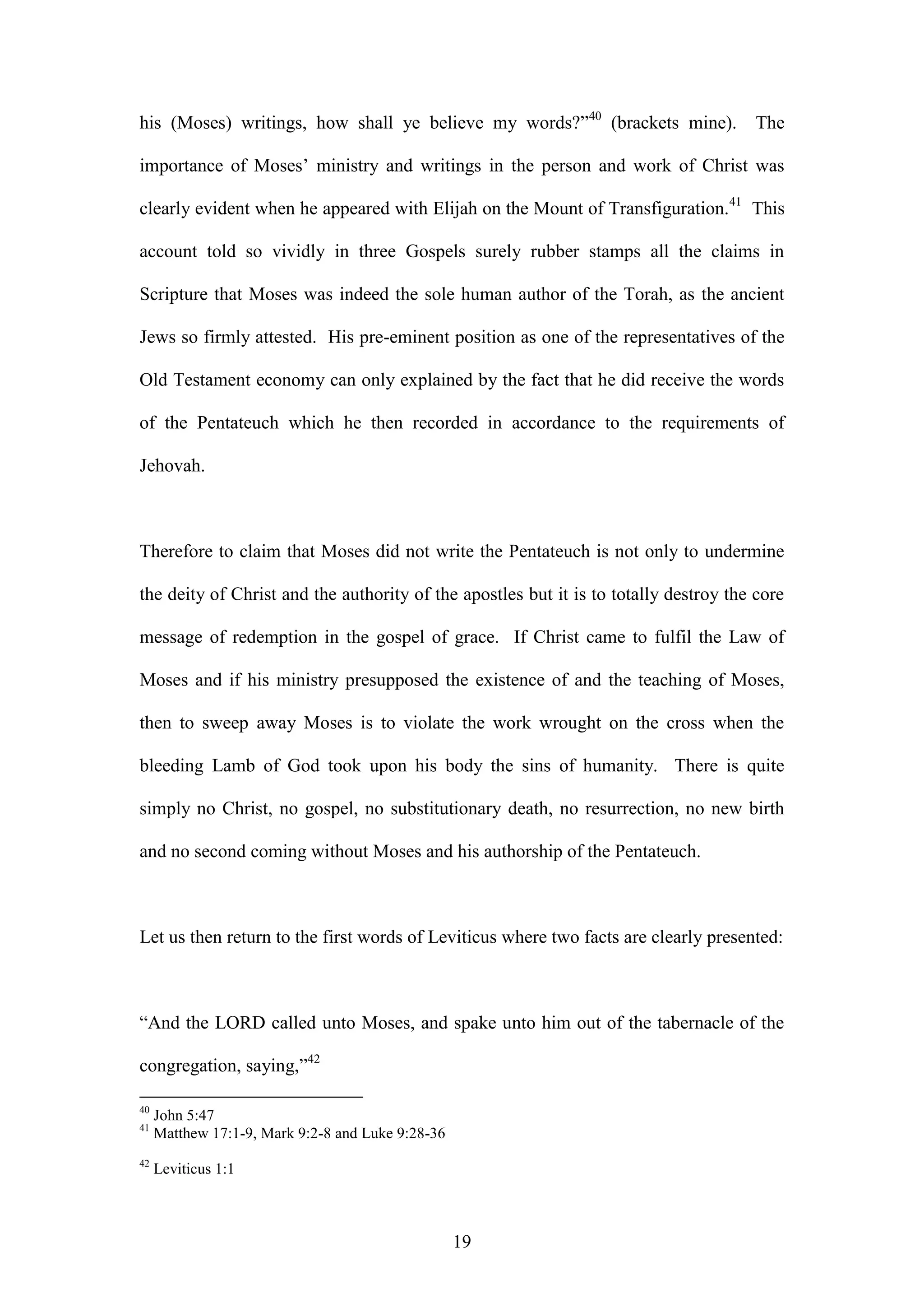 THE LEVITICAL FEASTS AND OFFERINGS | PDF