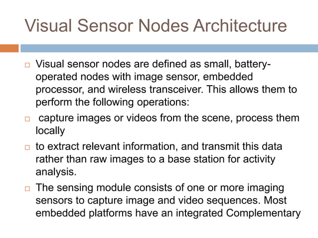 Adaptive Learning through Visual Sensor | PPT