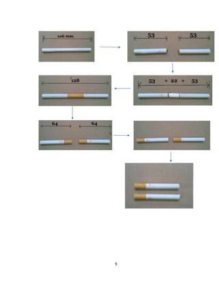 Mechanics & Process Variable Involved in Cigarette Production | DOCX