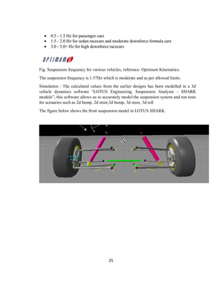 Design,Analysis & Fabrication of suspension of all terrain vehicle | PDF
