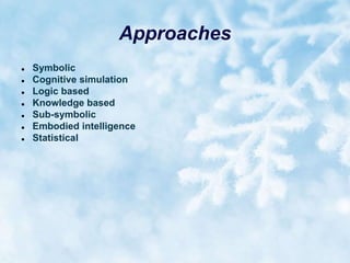 Artificial Intelligence (AI) | PPTX | Programming Languages | Computing