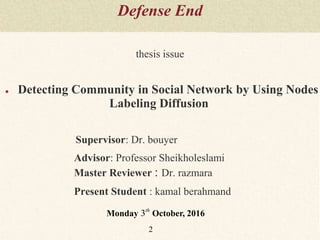 community detection | PPTX