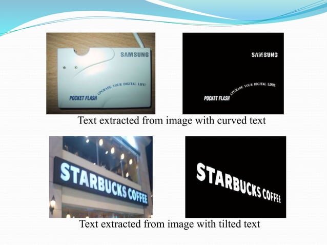 Texture Features Based Text Extraction From Images Using Dwt And K Means Clustering Ppt Free