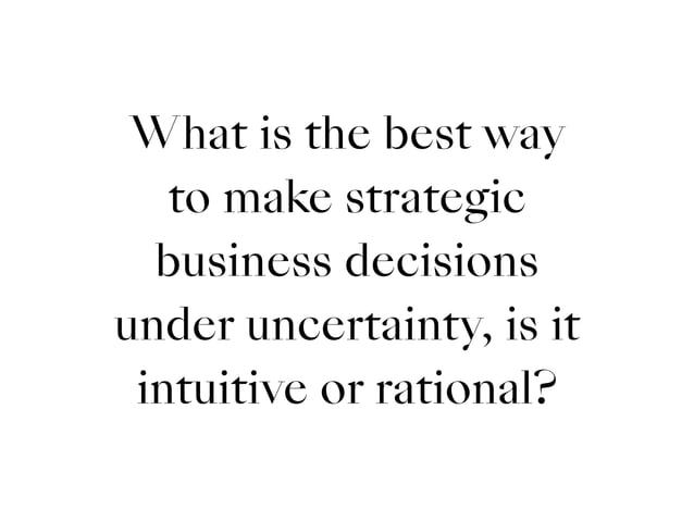 Moral Decision-Making under Radical Uncertainty | PPT