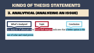 Thesis Statement | PDF | Smoking Cessation | Wellness