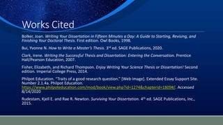 thesis how to prepare in research its phd thesis | PPT