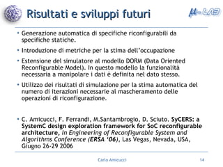 Thesis Amicucci Slides IT | PPT