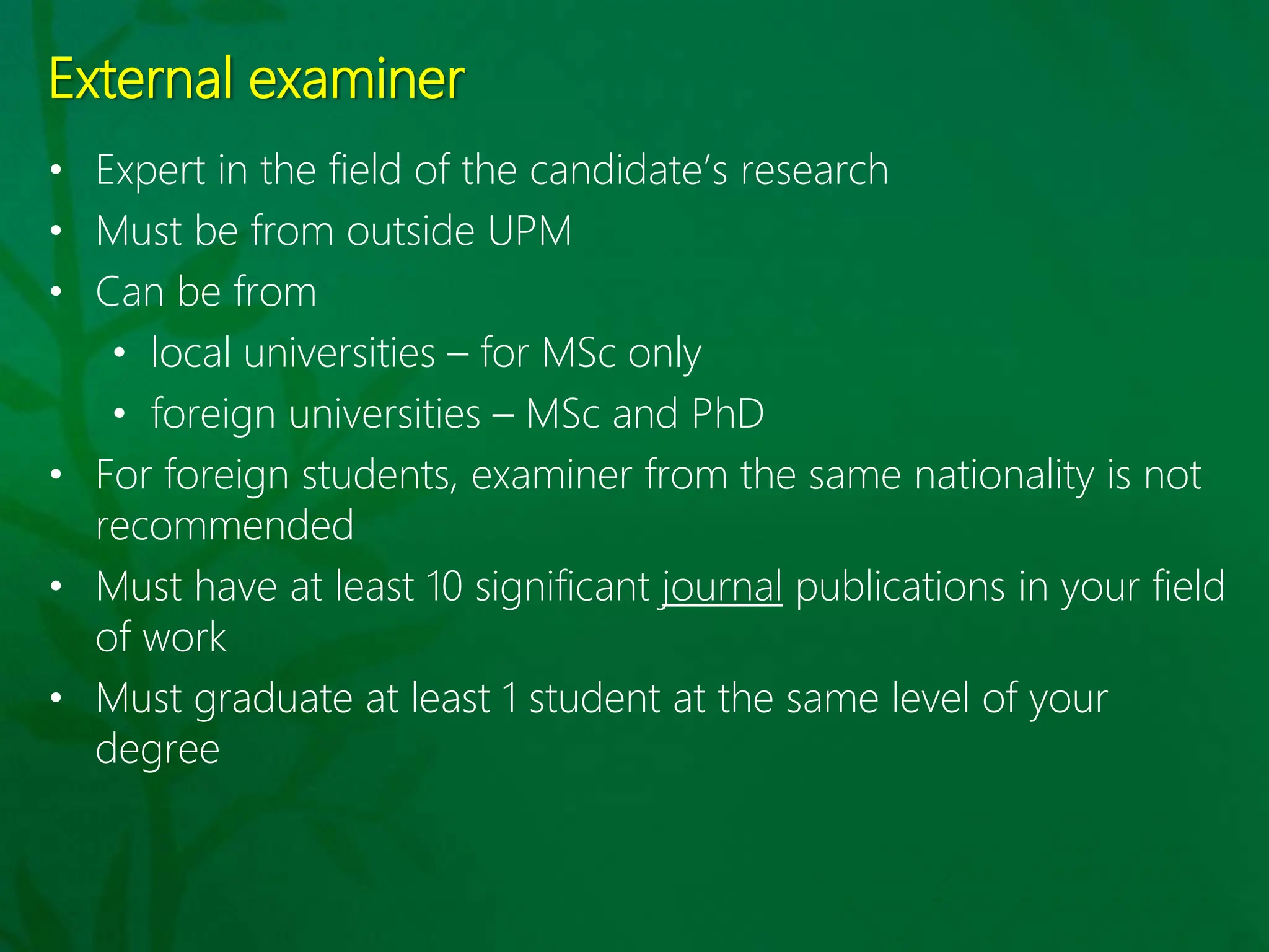 thesis-and-viva-voce preparation for research scholars | PPT
