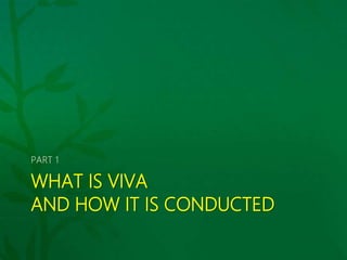 thesis-and-viva-voce preparation for research scholars | PPT