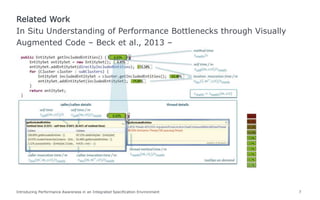 Introducing Performance Awareness in an Integrated Specification Environment | PPT