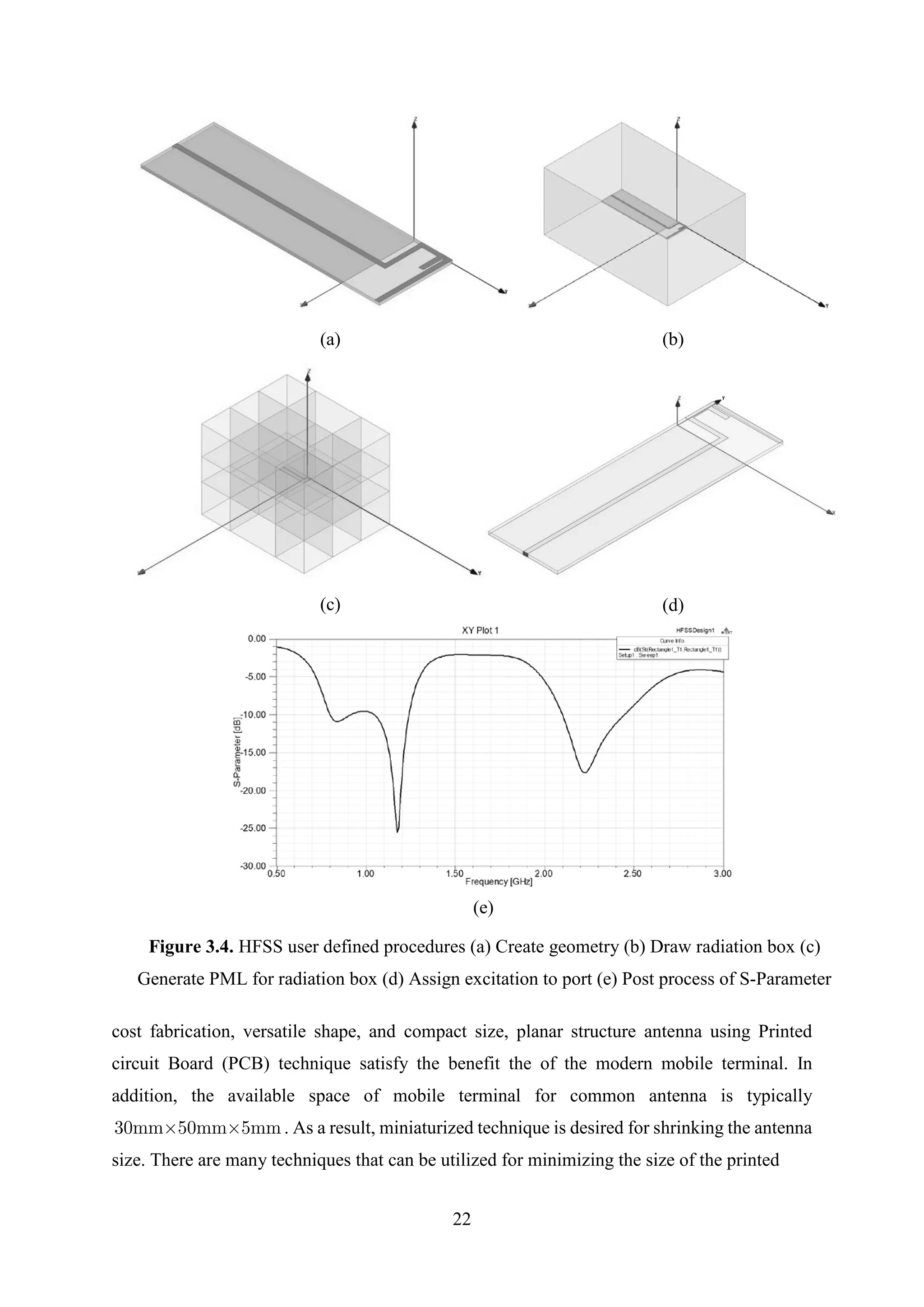 Microstrip-Fed Monopole Antenna Design) | PDF