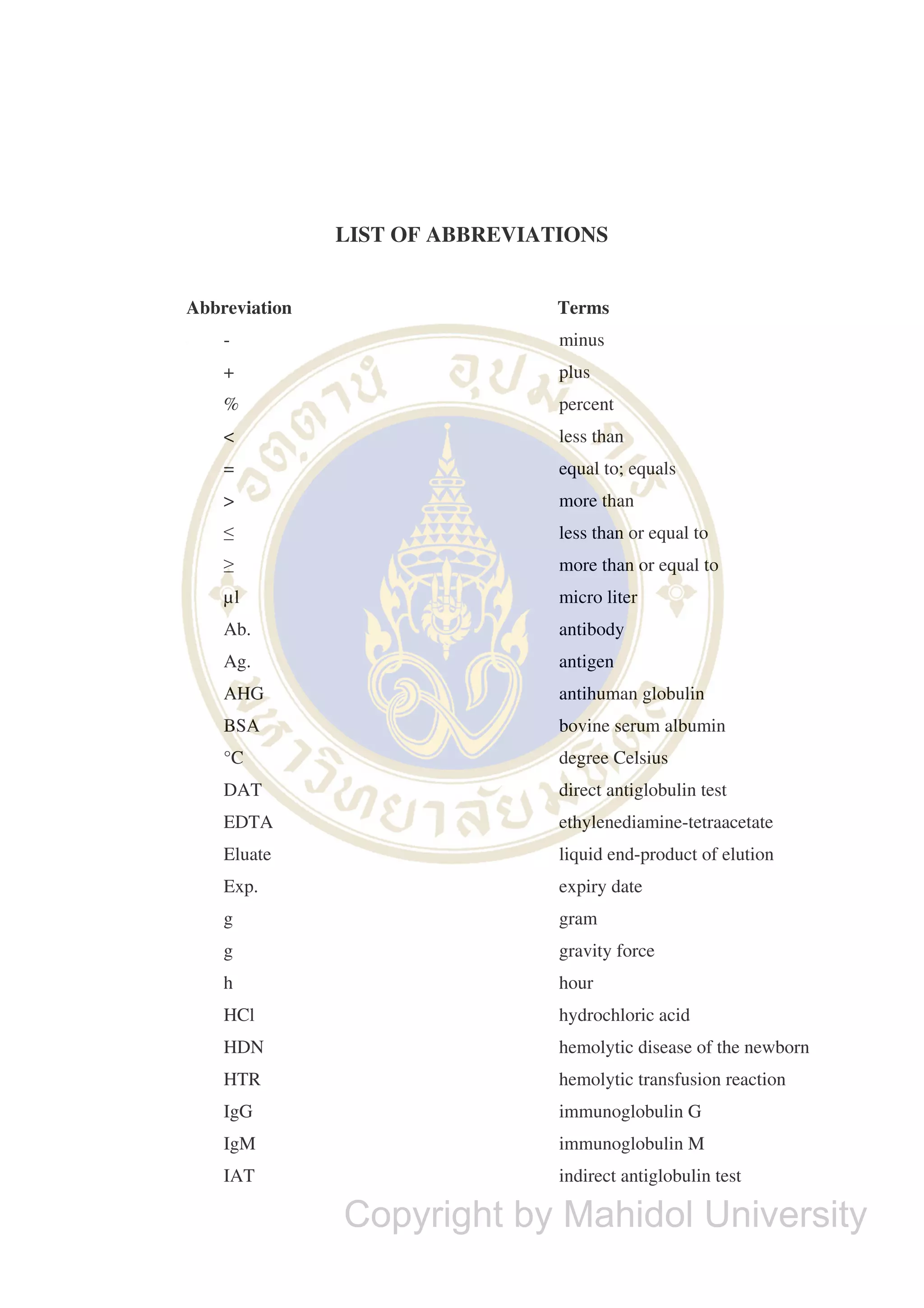 A STUDY OF ELUTING IgG ANTIBODIES FROM RED BLOOD CELLS: THE | PDF