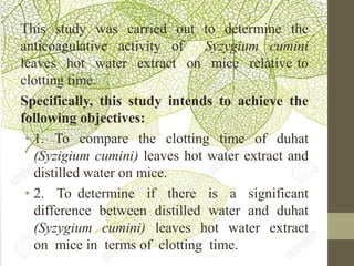 Thesis powerpoint. life science | PPTX