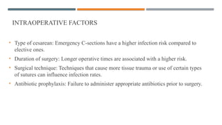 Surgical site wound infection and it's manifestation | PPTX