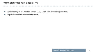 M.Sc. Thesis Topics and Proposals @ Polimi Data Science Lab - 2024 - prof. Brambilla Marco | PDF