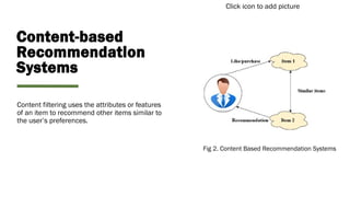 food recommendation sytem using python and streamlit | PPT