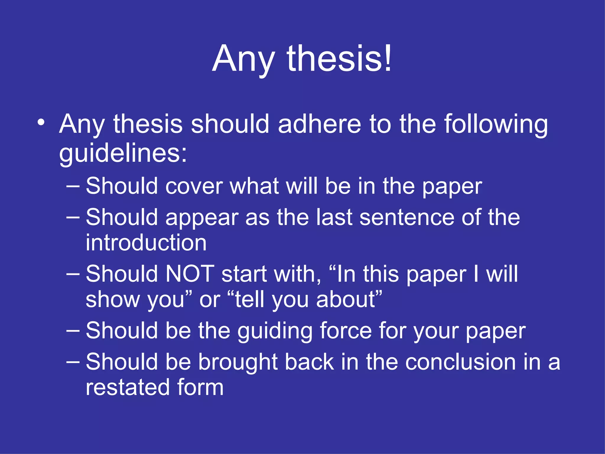 Thesis Review | PPT