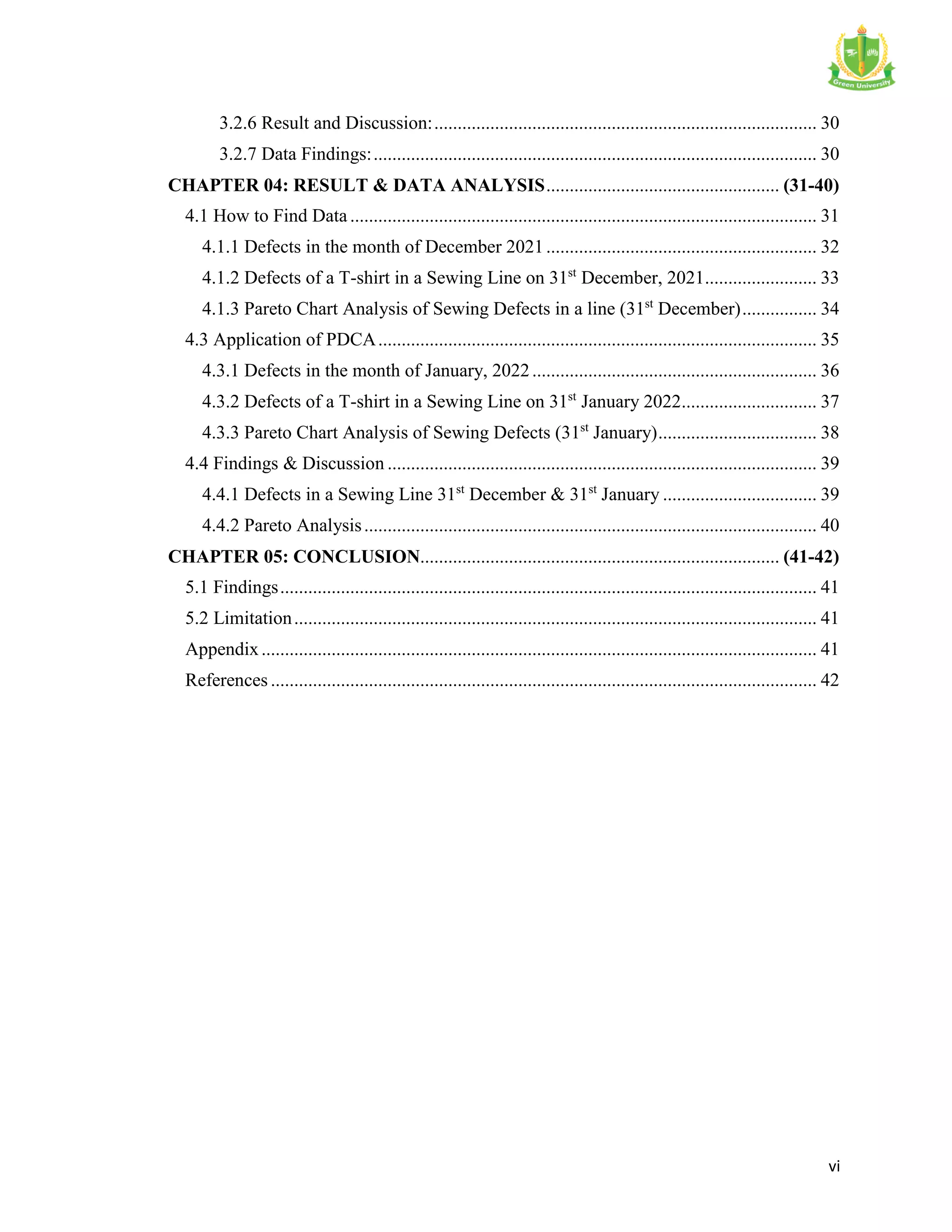 Thesis Report | Minimization of Sewing Defects through Implementation ...