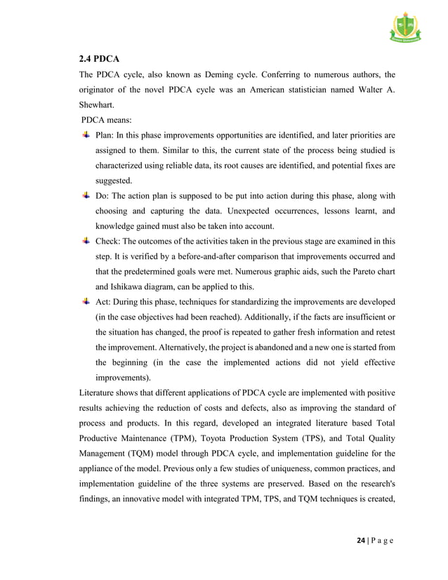 Thesis Report | Minimization of Sewing Defects through Implementation ...