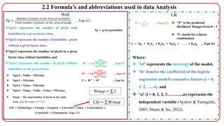 GIS-BASED LANDSLIDE SUSCEPTIBILITY MODELING USING WEIGHT OF EVIDENCE ...