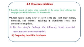 GIS-BASED LANDSLIDE SUSCEPTIBILITY MODELING USING WEIGHT OF EVIDENCE ...