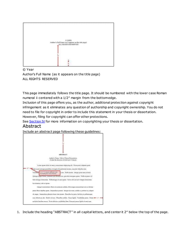 Thesis and dissertation guide | PDF