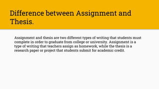 Thesis Assignment Service.pptx