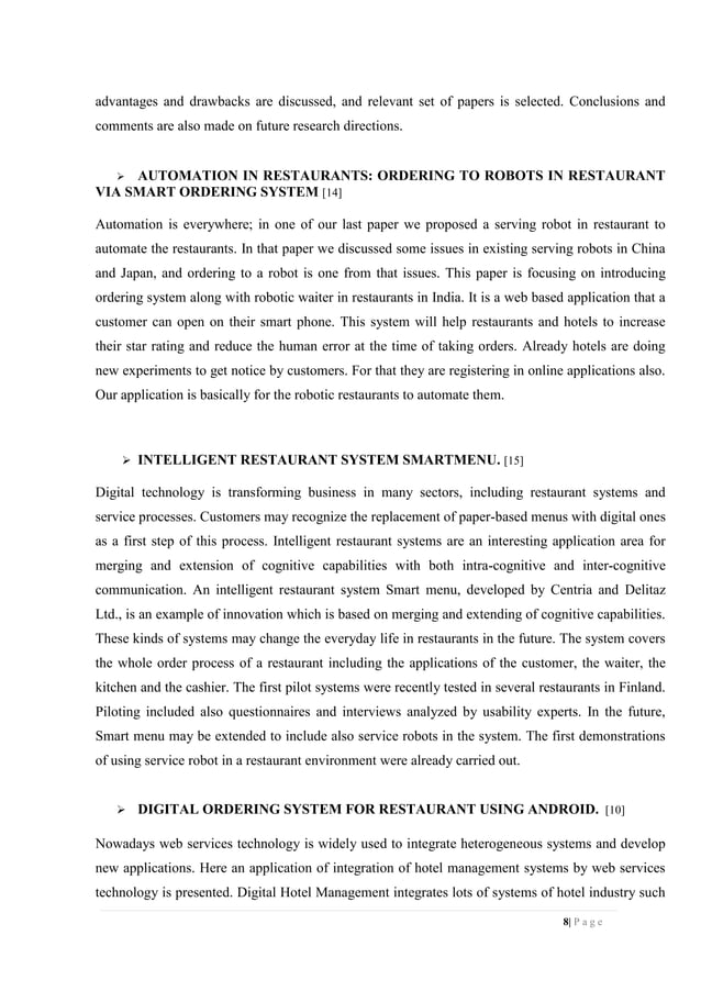 Automated Cafeteria System for Efficient Food Serving | PDF | Computer ...