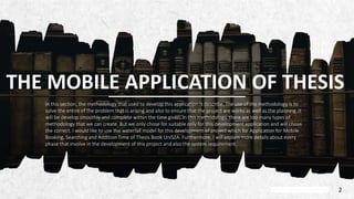 Thesis booking | PPT