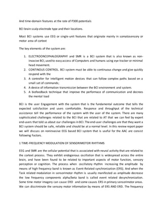 Thesis by muhammad sharif on bci brain computer interface | PDF