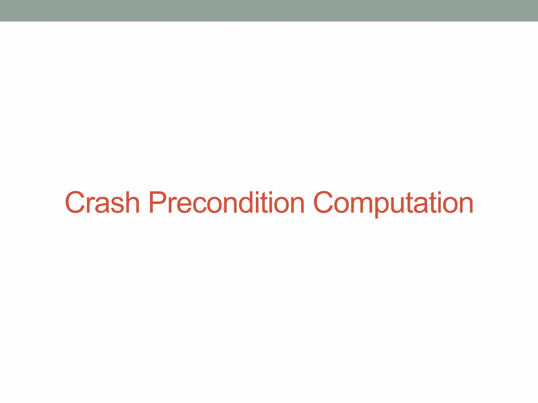 Star Stack Trace Based Automatic Crash Reproduction Ppt
