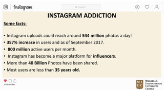 Instagram Addiction and its effect on Consumer behavior | PPTX