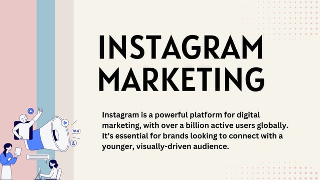 Marketing in instagram strategies explanation | PPT
