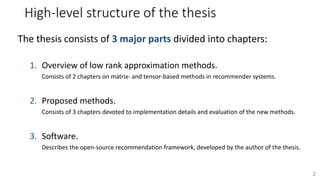 Low rank models for recommender systems with limited preference information | PDF