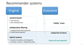 Low rank models for recommender systems with limited preference information | PDF