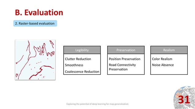Exploring the potential of deep learning for map generalization | PPT