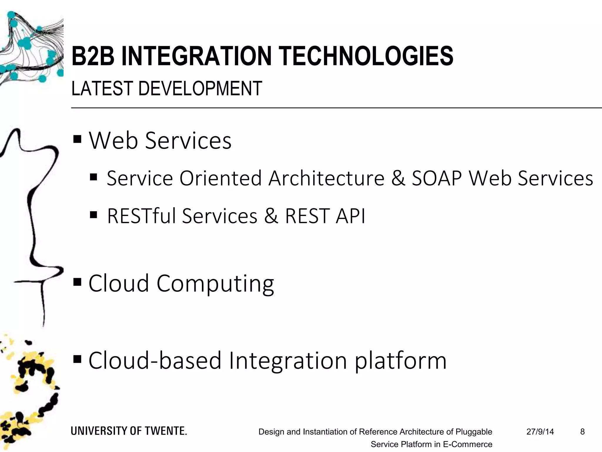Design And Instantiation Of Reference Architecture For Pluggable Service Platform In E Commerce