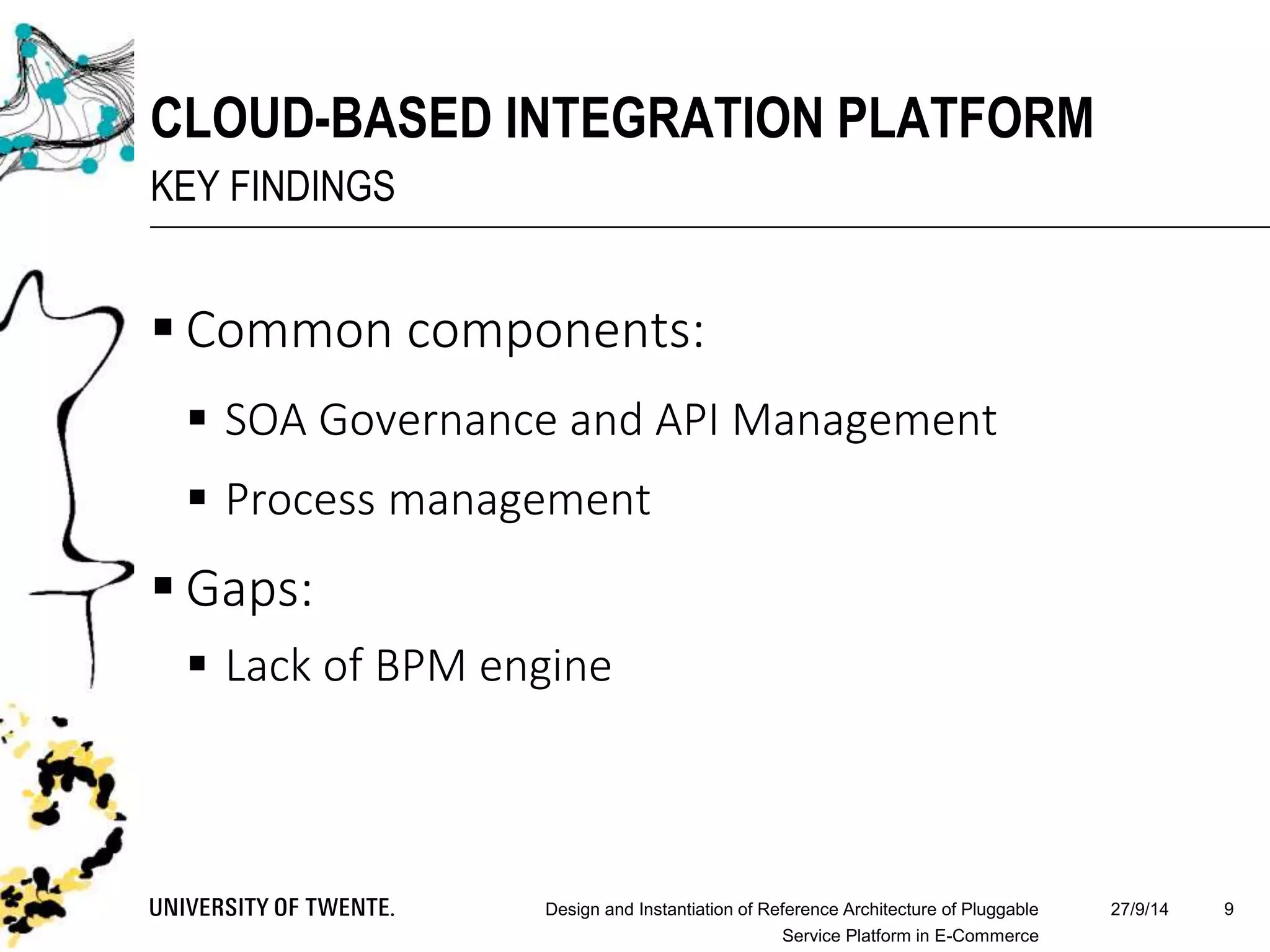 Design And Instantiation Of Reference Architecture For Pluggable Service Platform In E Commerce