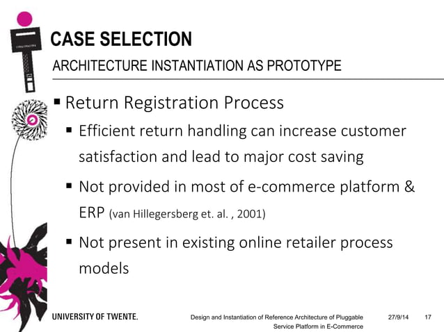 Design and Instantiation of Reference Architecture for Pluggable ...