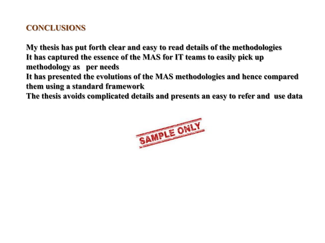 Thesis defense sample | PPT